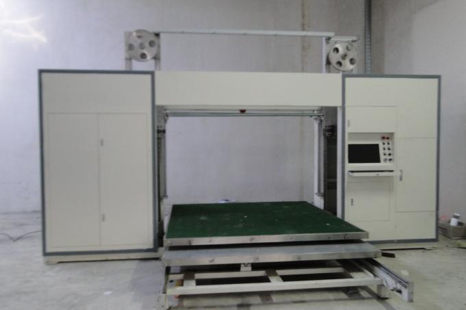 Polyurethane Horizontal Cnc Sponge Cutting Machine With Oscillating Blade
