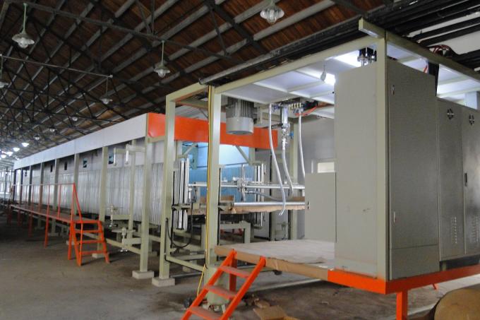 Continuous Polyurethane Soft Sponge Foaming Production Line , PU Foam ...