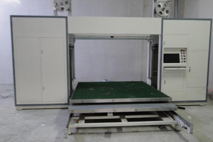 Adjustable Speed Horizontal Sponge Cutter Machine , Polyurethane Foam ...