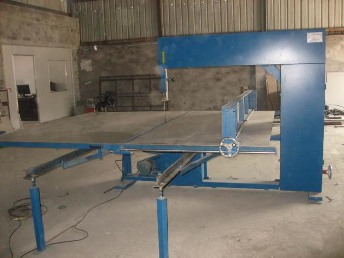 Vertical Manual Polyurethane Memory Foam Sponge Cutting Machine ...