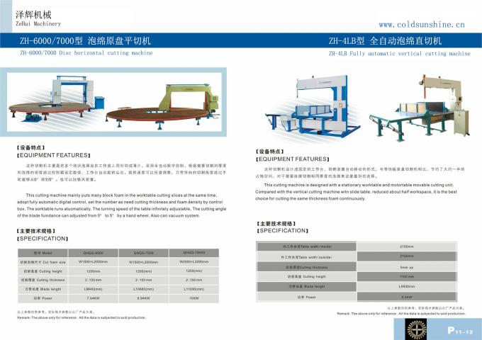 Automatic Round Circular Sponge Foam Cutting Machine , Polyurethane ...